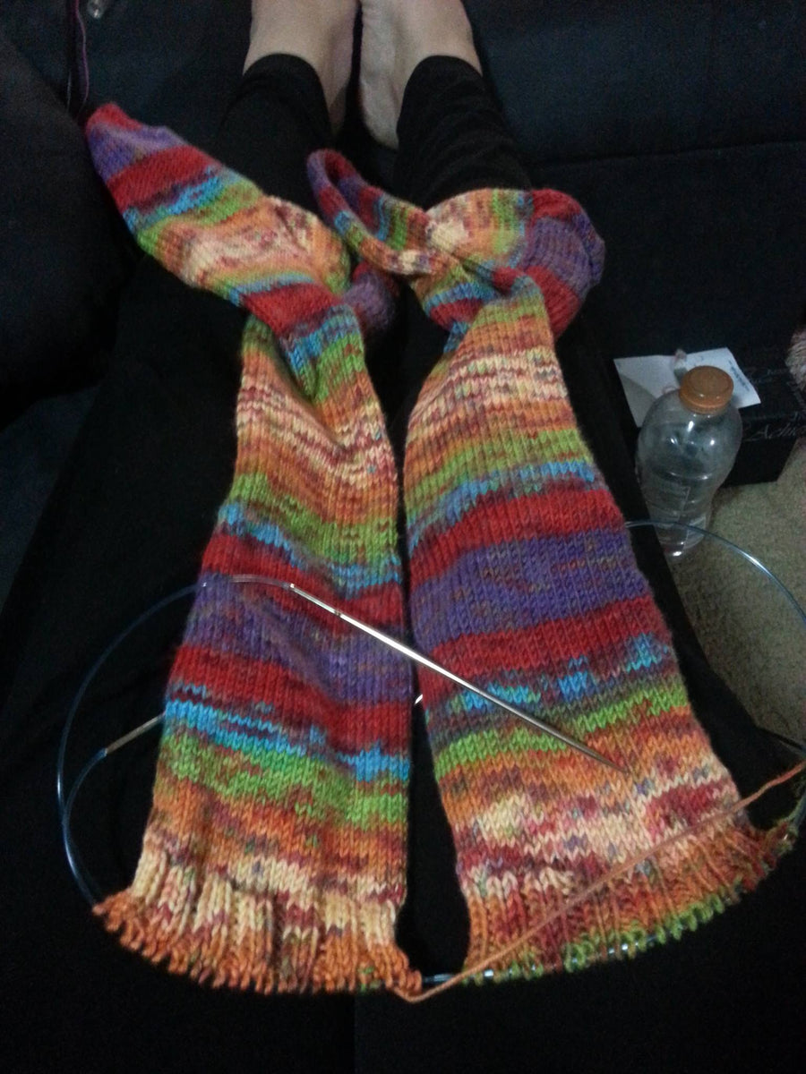 Learn to knit socks – Threaded Dream Studio